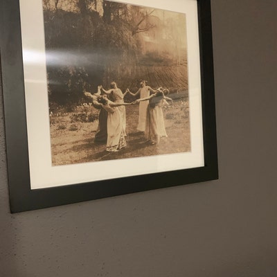 Circle of Witches Antique Photograph Print, Vintage Women Dancing Art ...