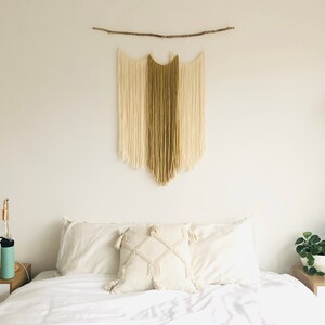 Extra Large Neutral Wall Hanging / Tapestry - Etsy