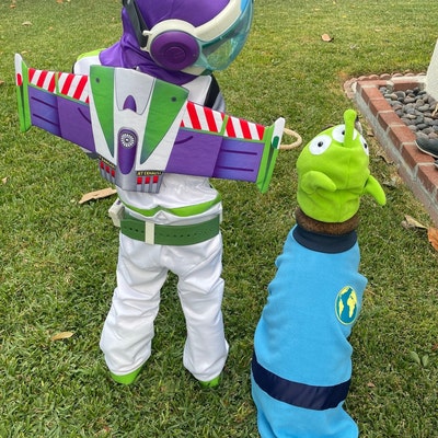 Alien Dog Costume, Toy Story Alien Dog Outfit, Halloween Dog Outfit ...