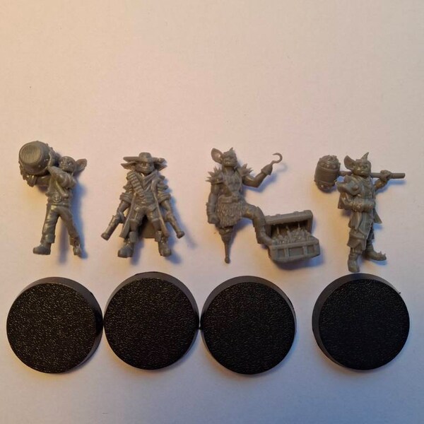 28/32mm Scale City Guards 2 Bundle Deal, Medium Miniatures, Tytantroll ...