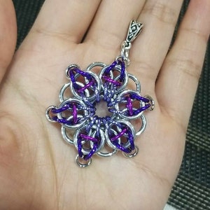 Tutorial: JPL5 jens Pind 5 Advanced Chainmaille Project PDF Video Instructions in English - Etsy