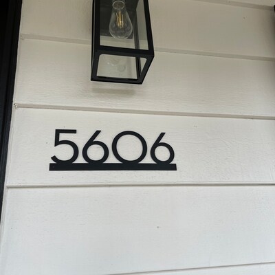Extra Large House Numbers, House Number Plaque, Address Number Sign ...