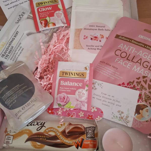 Pamper Gift Box for Her Teenage Tween Birthday Sleep Over Pamper Self ...