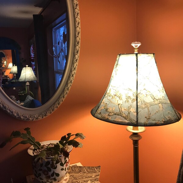 Set of 2 Dazzling Glass Lamp Shade Finial - Shade Topper - 2.25" Tall ...