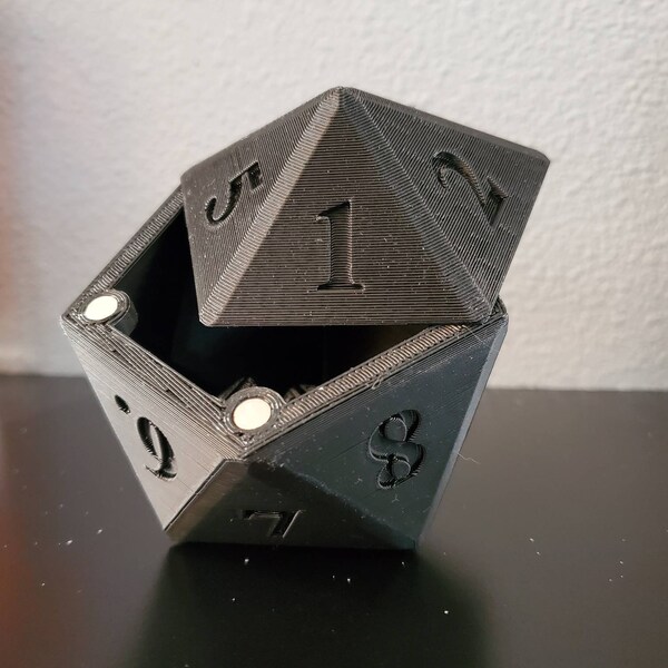Handmade 3D Printed D&D Dice Holder - Unique and Stylish Gaming ...