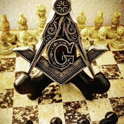 Masonic Pillars Altar and Emblem Plaque - Etsy