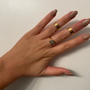 Cactus Ring Dainty Gold Filled Cactus Ring Minimalist Ring Plant ...