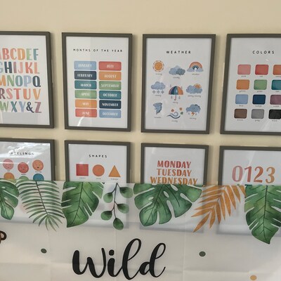 Math Educational Poster Maths Learning Poster Negative - Etsy