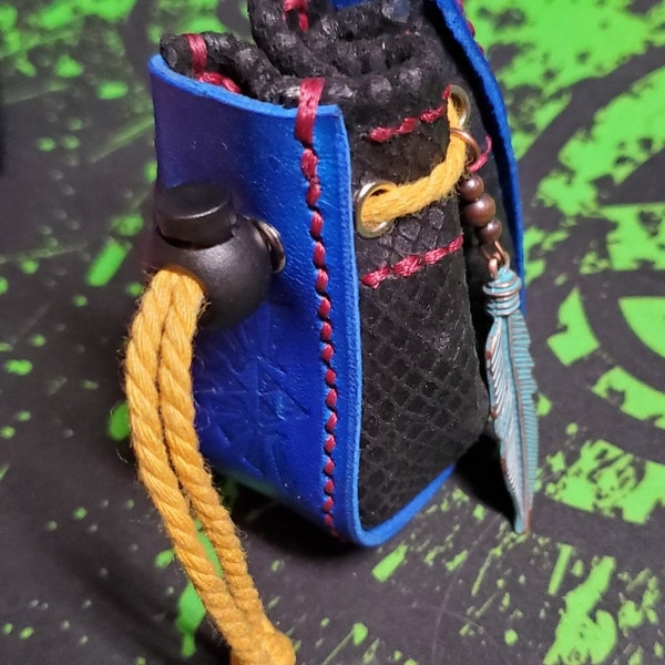 Leather RPG Player Bag Template - Etsy