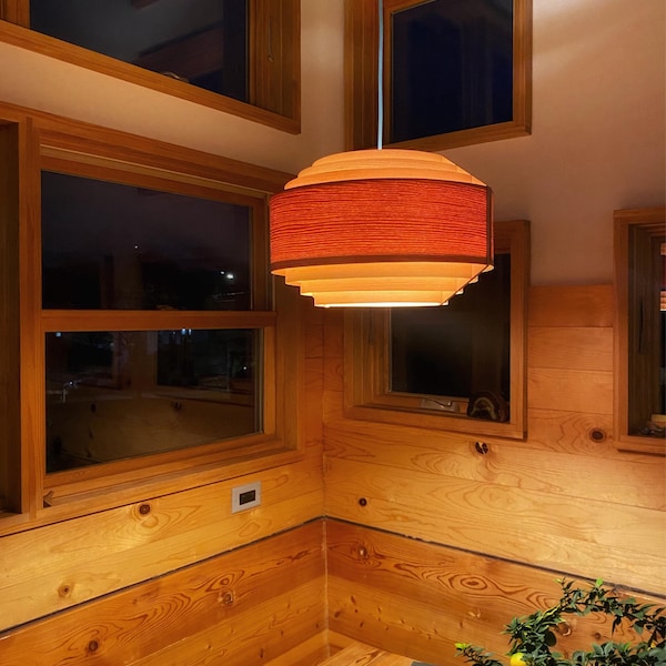 ASTRA, Lampylas, Pendant Wood Lamp, Veneer Lamp, Polish Design ...