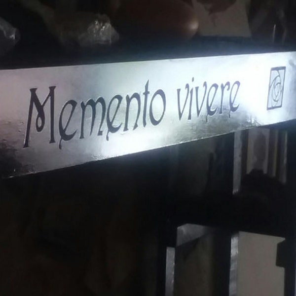 Family Established Sign - Raised & Carved Lettering on Sapele Mahogany ...
