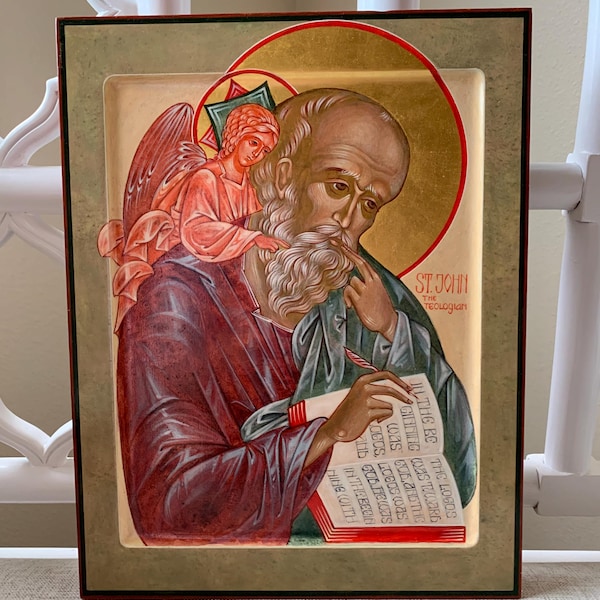 Saint Tabitha. Dorcas - Hand Painted Icon Christian Art - Etsy