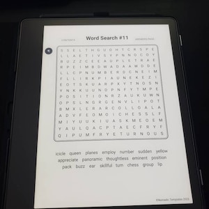 Kindle Scribe Word Search Bundle Volume 1 Games and Puzzles - Etsy