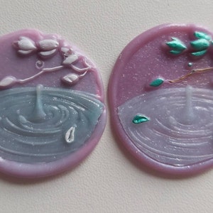 8 Designs of Post Stamp Seal Wax Seal Stamp, Metal Stamp Head Wax Seal ...