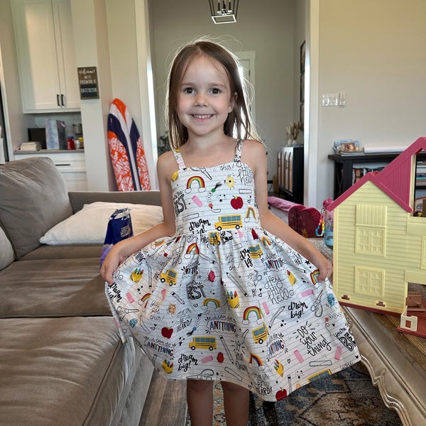 Science Dress, Chemistry Dress for Girl, STEM Dress, Periodic Table of ...