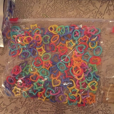 Approx 200 Mini Plastic Links 44g - Etsy