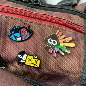 Off the Hook Enamel Pins : Marina and Pearl - Etsy