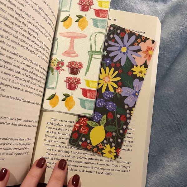 Fruit Bookmarks | Summer Bookmarks | Bright Bookmarks | Strawberries ...