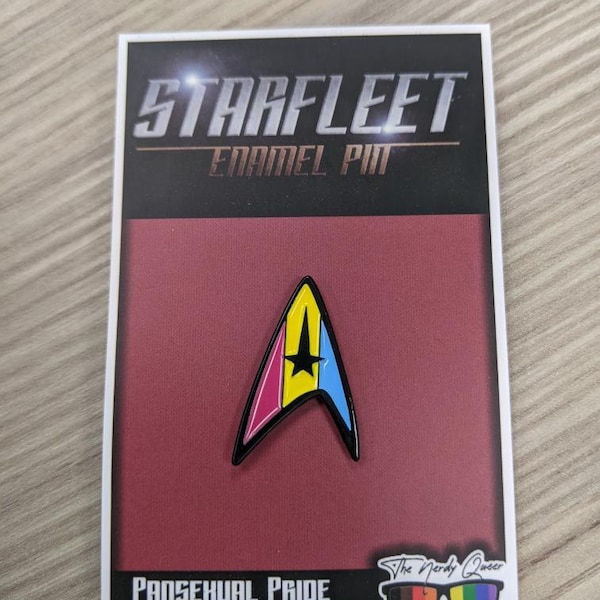 Starfleet Insignia Pride Flag Pins! | Star Trek-inspired Soft Enamel ...