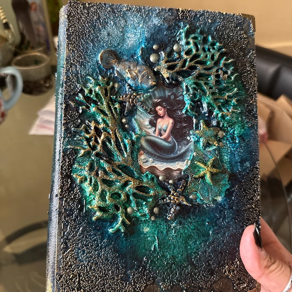 Gothic Diary Grimoire Custom Sketchbookbook of Shadows Spell Book ...