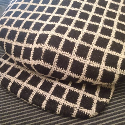 The it Cap 1910s / 1920's Style Flat Cap With Box Pleated Top Made to ...