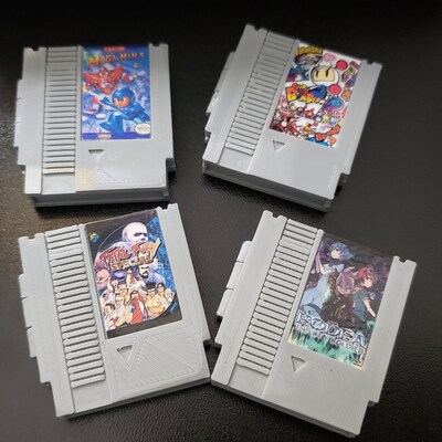 Retro NES Cartridge Nintendo Switch Game Case Custom Labels for Any ...