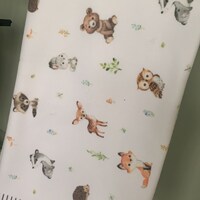 Woodland Animals Baby Changing Mat Nursery Decor Unisex Baby Boy Girl ...