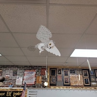 DIGITAL PATTERN - Flapping Owl Bird Mobile - Card / Paper Hanging ...