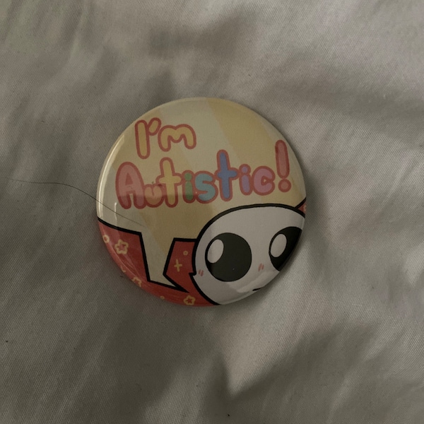 TBH Autism Creature YIPPEE "i'm Autistic!" Pins/buttons (2.25 IN) - Etsy