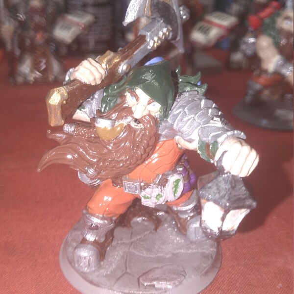 Dwarven Fighters Dnd Miniature D&D Mini Miniature Dnd Miniature Dwarf Artisan Guild Modular ...