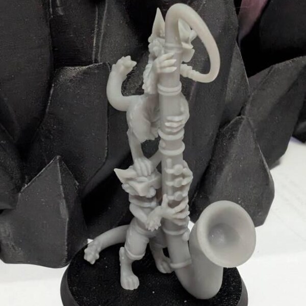 Zombie Butcher - 3D Printed Miniature Model for Dnd and Roleplaying ...