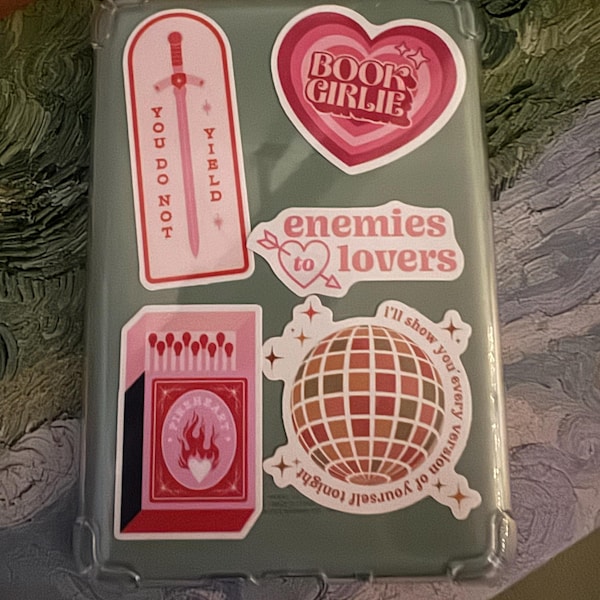 You Do Not Yield Throne of Glass Kindle Sticker, TOG Sticker, Fireheart ...