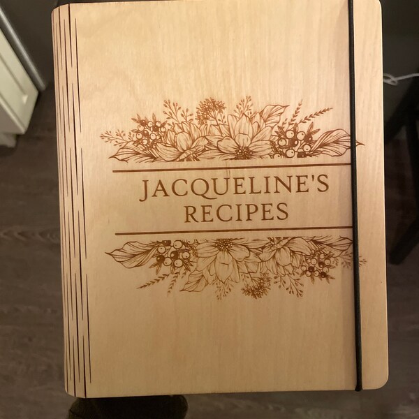 Recipe Book Mother Day Gift, Recipe Journal for Bride, Cook Book ...