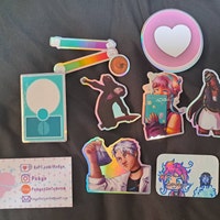 Seraphic Holographic Pins - Etsy