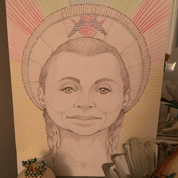 Spirit Guide Drawing - More Than "just Art" - It is Your Spirit Team - Etsy
