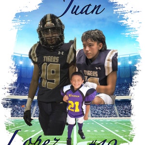 Basketball Gameday Stadium Sports Poster Photoshop Canva Overlay ...