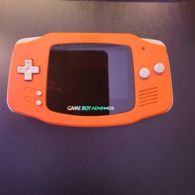 Red Nintendo Game Boy Advance GBA SP Ips V2 and USB-C Mod Groudon - Etsy