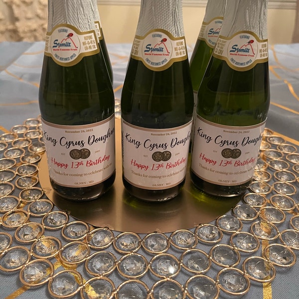 Martinelli’s Apple Juice Sparkling Cider Custom Label, Martinelli Apple ...