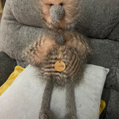 Aaron the Bear Upcycled Soft Toy by Second Hugs/cuddly Toy/ Teddy Bear ...