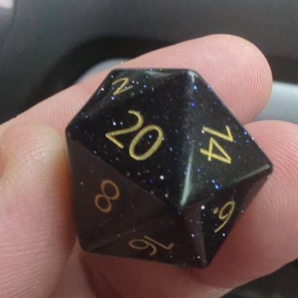 D100, 2D10 Dice Random Number Spinner Ring Gold Tool to Generate Random ...