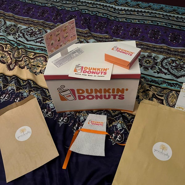 Mcelves Fast Food Display, Elf Props, Costume for Elf Dolls, Elf ...