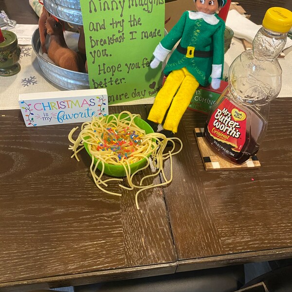 Buddy Elf Outfit Jacket Pants Hat Shoes - Etsy