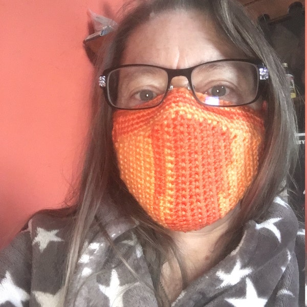 Easy Crochet Face Mask Cover Pattern // Instant PDF Download - Etsy