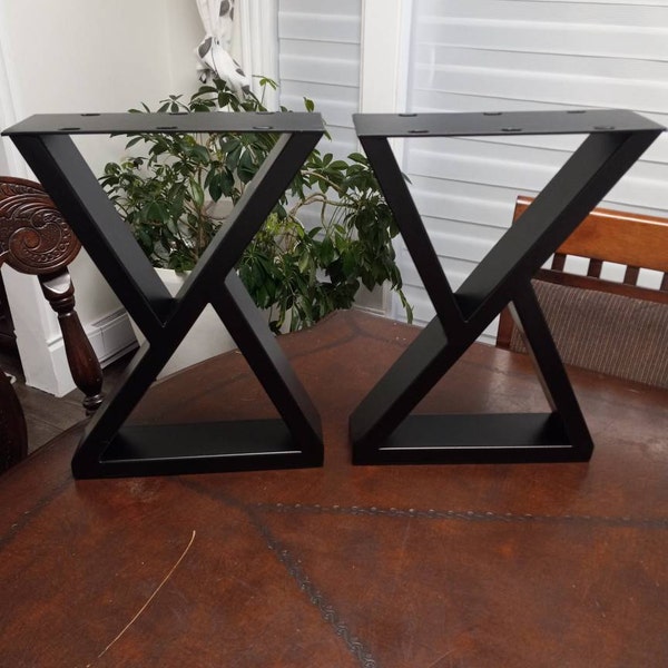 H16 X W12 Z Shaped Bench Legs - 1 Pair - Etsy Canada