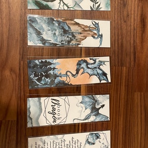 Songs of the Hobbit Bookmarks Set of 4 Printable Bookmarks | Etsy
