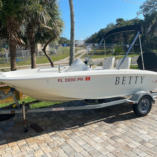 Custom Boat Name Decal | Boat Name Personalized Decals | Marine ...