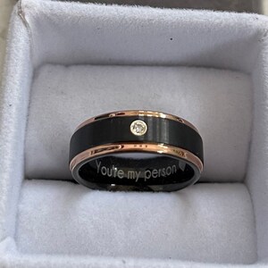 Engraved Tungsten Ring Native American Ring Southwestern | Etsy