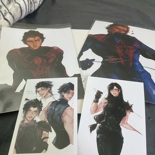 Miguel O’hara Spiderverse ART PRINT - Etsy