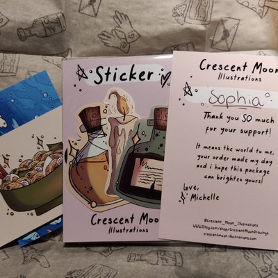 Bakery Witch Sticker Sheet Whimsical and Sweet Decals for Foodie ...