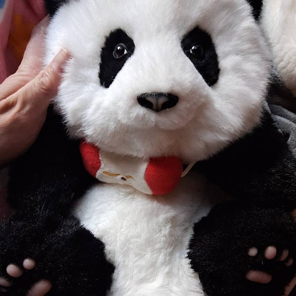 Exquisite Panda Backpack - Chongker Collectible Series - Handmade Plush ...
